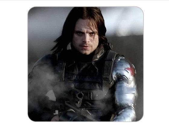 Sebastian Stan Sticker Set of 24 Bucky Barns Winter Soldier - Etsy