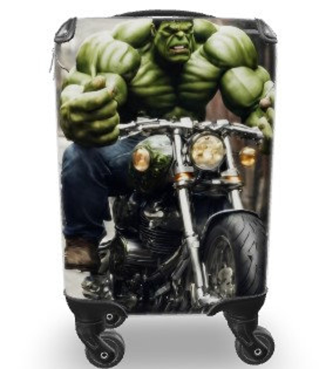 Hulk Suitcase Cabin Luggage Travelling Avengers Super Hero Gifts ...