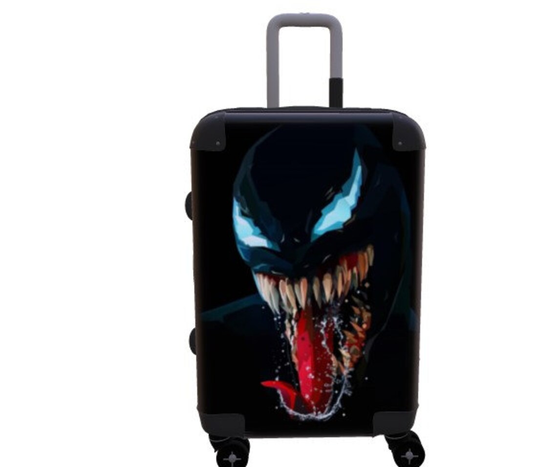 Venom Suitcase Cabin Travelling Super Hero Gifts Birthday - Etsy