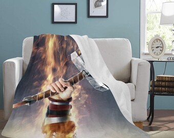 Thor Hammer Blanket - Etsy