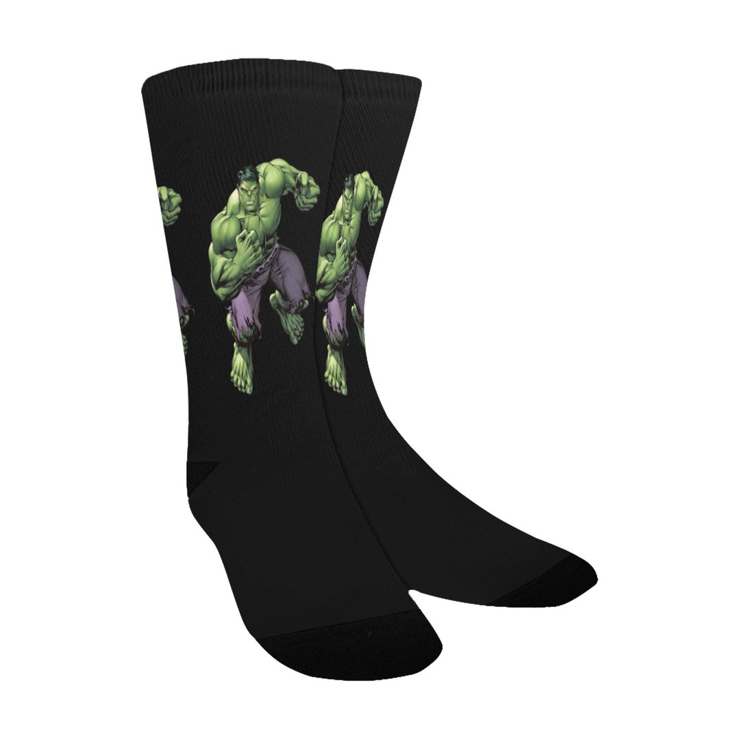 Hulk Kids Socks Travelling Super Hero Birthday Gifts Anniversary - Etsy