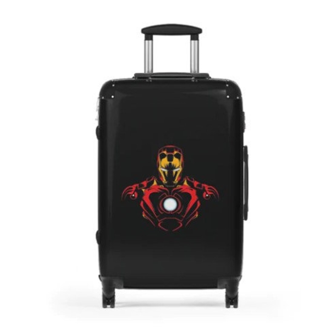 Iron Man Suitcase Cabin Luggage Travelling Avengers Super Hero Gifts ...