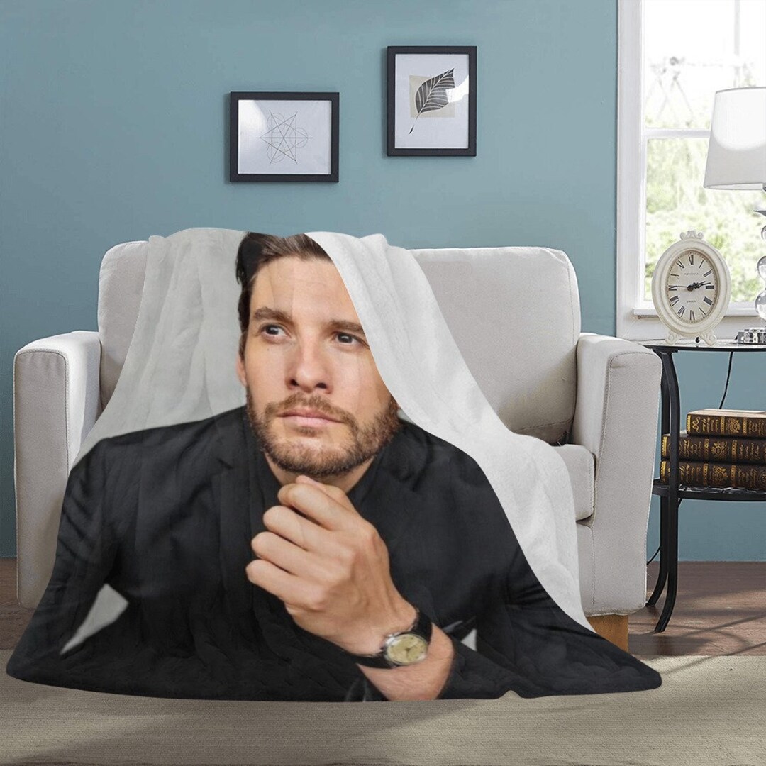 HUGE BEST PRICE Ben Barnes Throw Blanket Fleece Travelling Birthday ...
