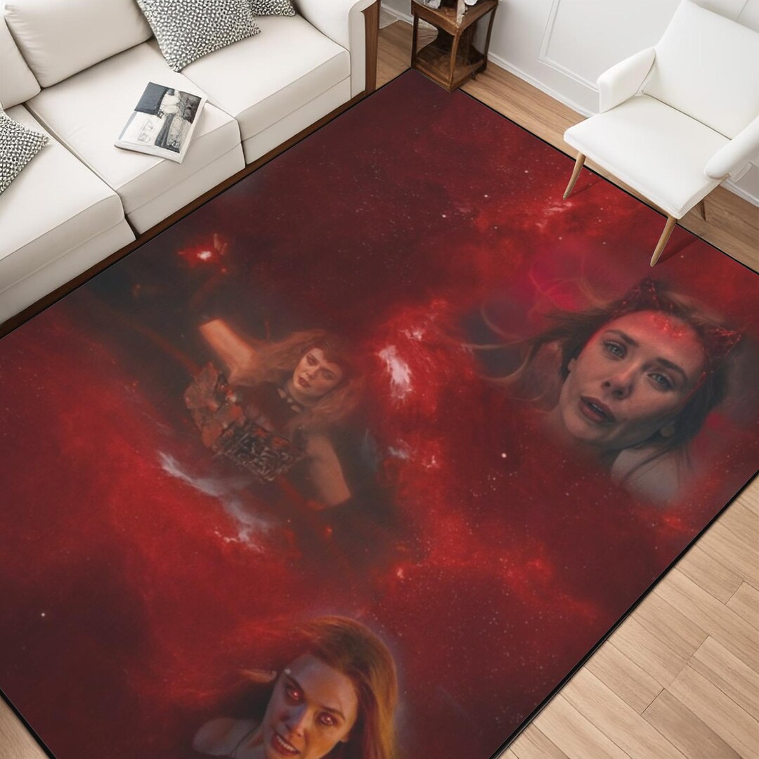 Wanda Maximoff Area Rug Big Birthday Gifts Anniversary - Etsy