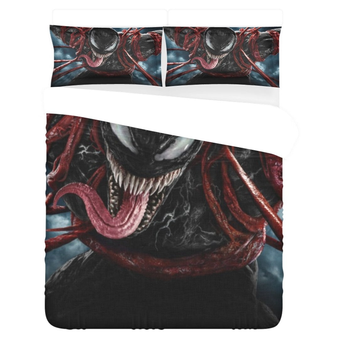 Venom Bedding Set Pillow Cases Duvet Cover Birthday Gifts Christmas - Etsy