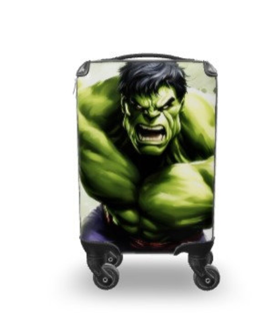 Hulk Suitcase Cabin Luggage Travelling Avengers Super Hero Gifts ...