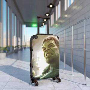 Hulk Suitcase Cabin Luggage Travelling Avengers Super Hero Gifts ...