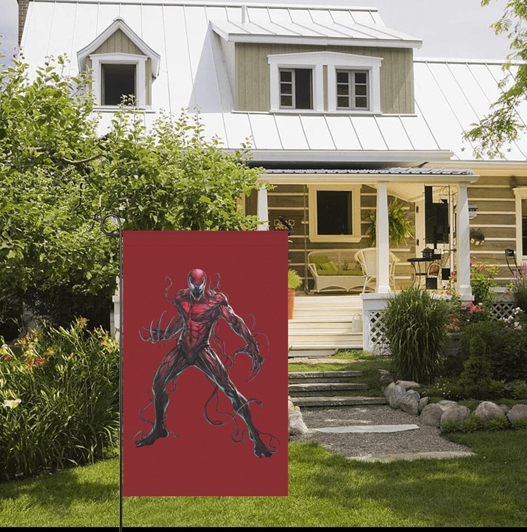 Venom Garden Flag Twin Sides Balcony Terrace Yard Birthday Anniversary ...