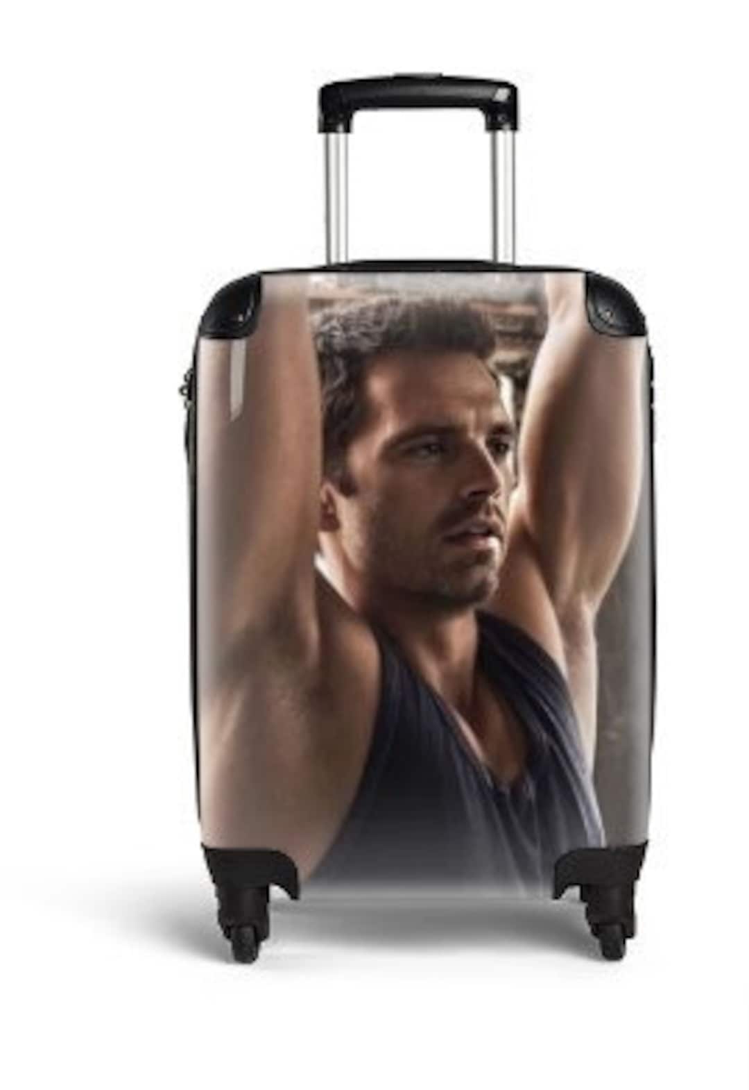 Sebastian Stan Suitcase Cabin Travelling Gifts Birthday Mothers Day ...