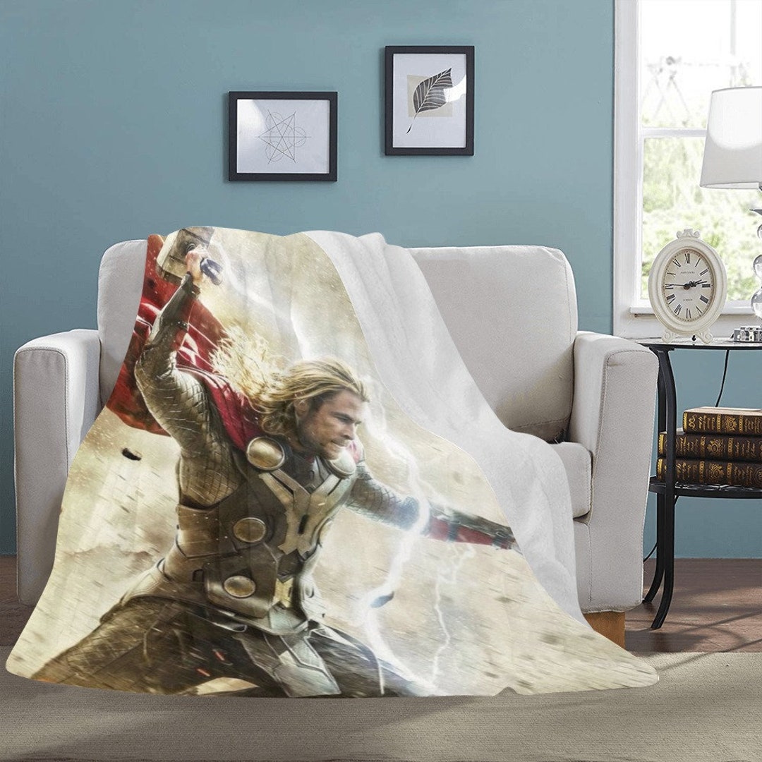 HUGE BEST PRICE Thor Blanket Fleece Travelling Birthday Gifts ...