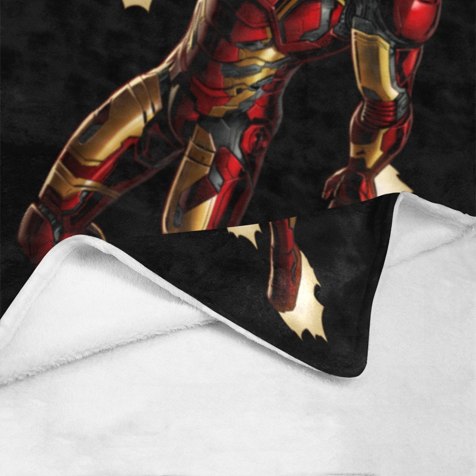 Iron Man Blanket Fleece Travelling Super Hero Birthday Gifts | Etsy