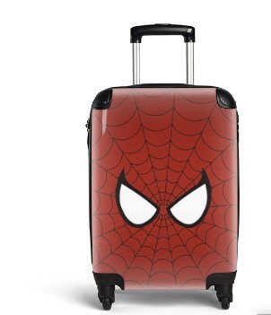 Spiderman Suitcase Cabin Travelling Gifts Birthday Mothers Day Fathers ...