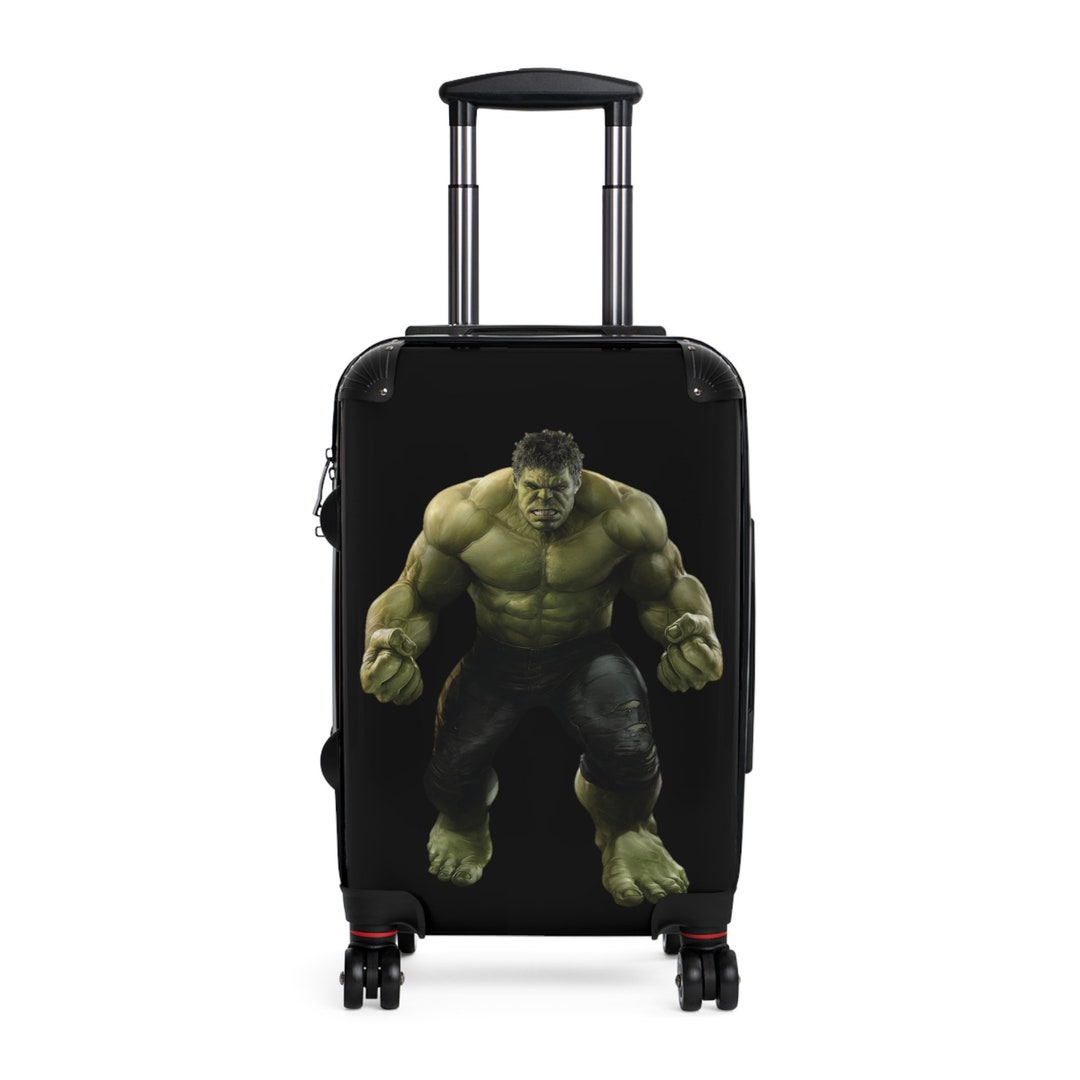 Hulk Suitcase Cabin Luggage Travelling Avengers Super Hero Gifts ...