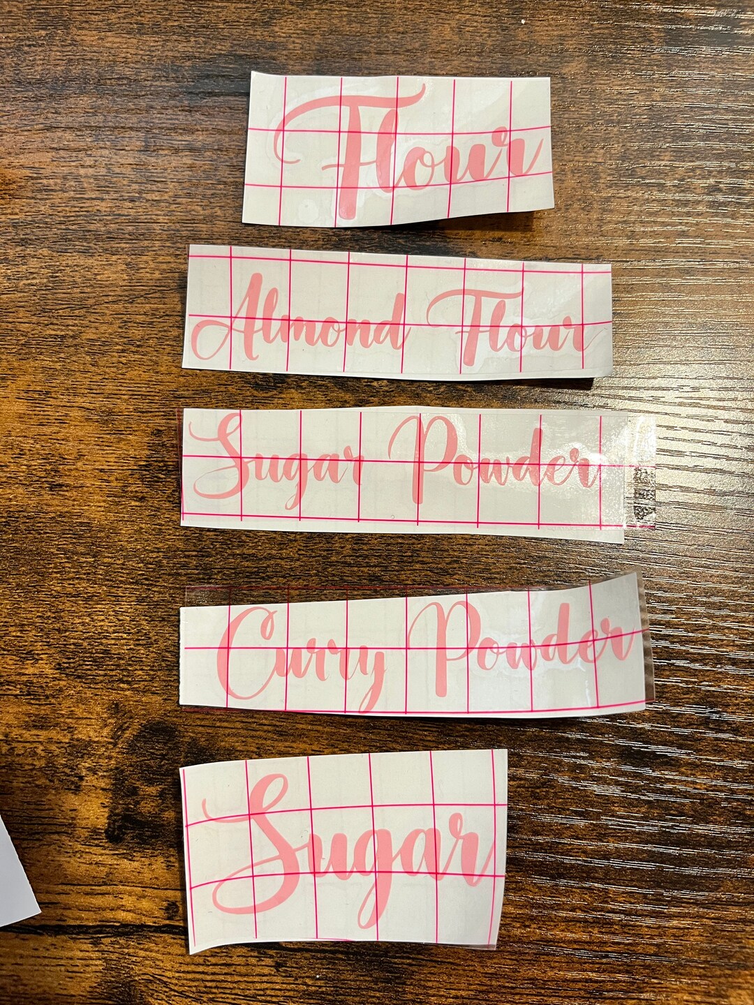 Kitchen Canister Labels/kitchen Canister Decals/pantry Organization ...