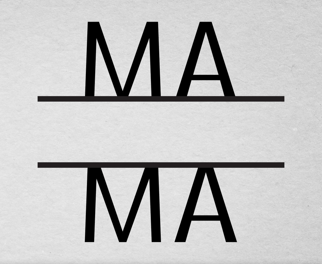 Mama Monogram SVG, Mamá Svg, Mama Svg, Monograma Personalizado del Día ...