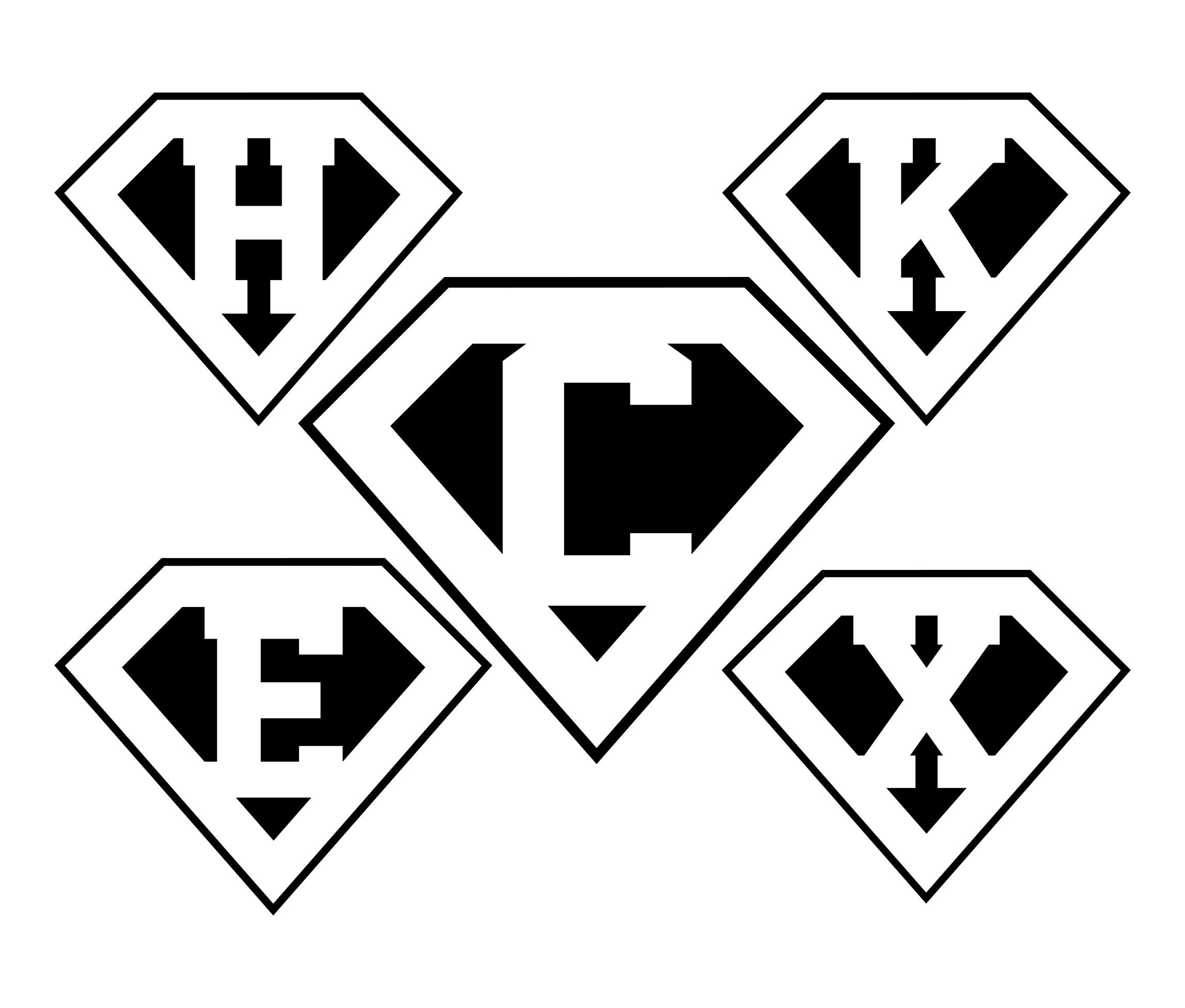 Superman Schriftalphabet Creative High Detail Comic Font Alphabet