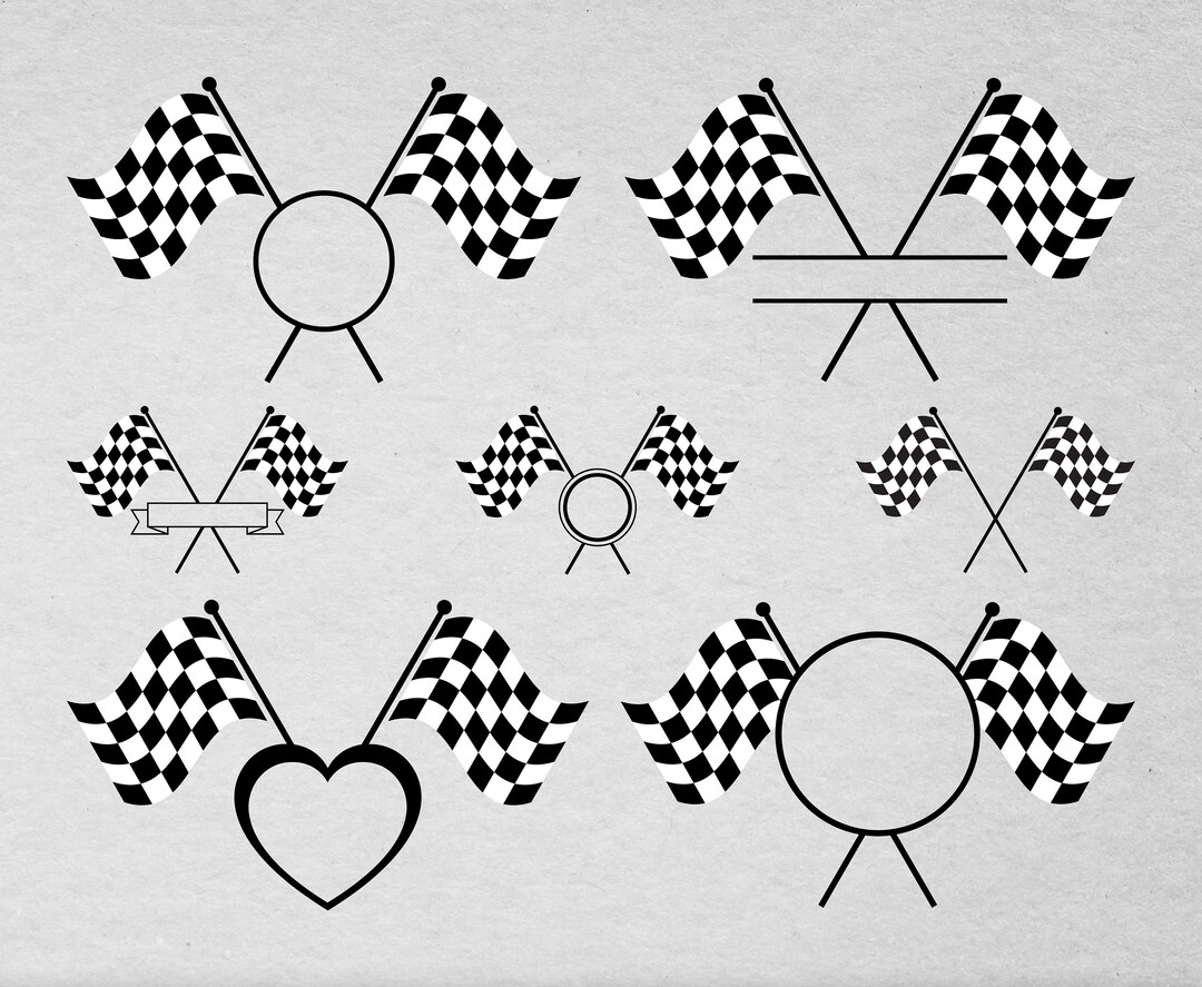 Racing Flag Svg, Nascar Flag Checkered Flag Svg, Racing Flag Split ...