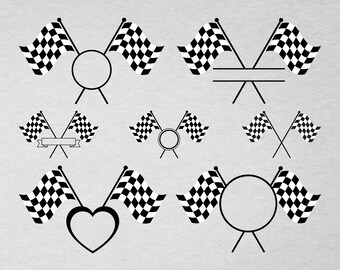 Racing Flag Svg, Nascar Flag Checkered Flag Svg, Checkered Racing Flag ...