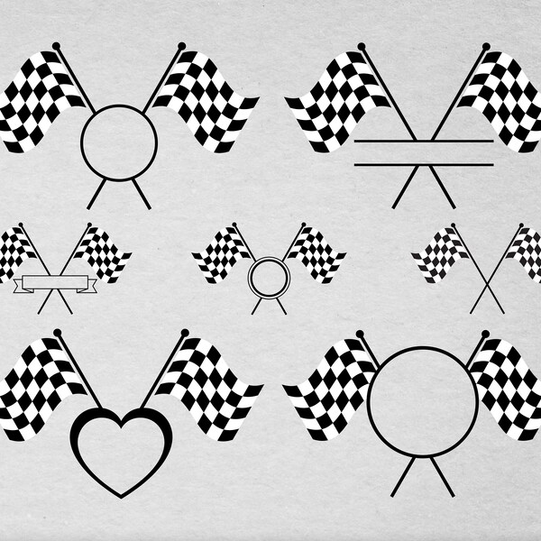 Checkered Flag - Etsy