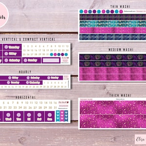 Astrology, Celestial, Sticker Kits, Weekly Kits, Vertical Kit ...
