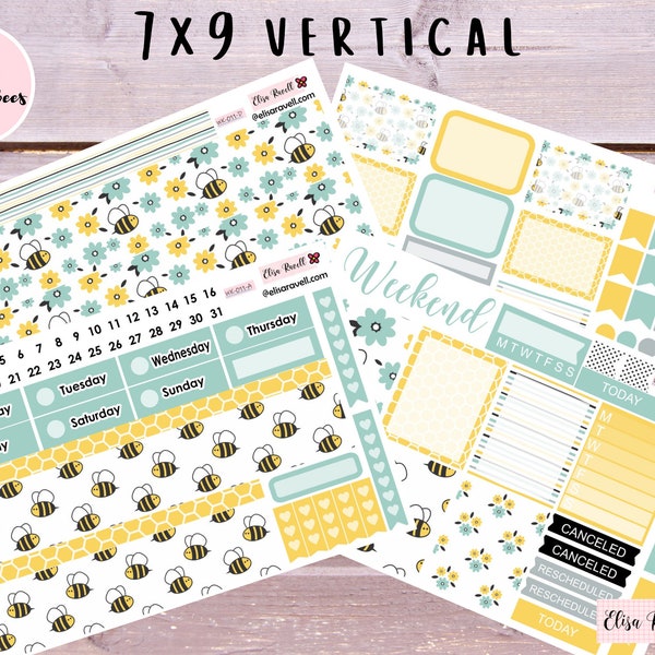 Weekly Stickers - Etsy