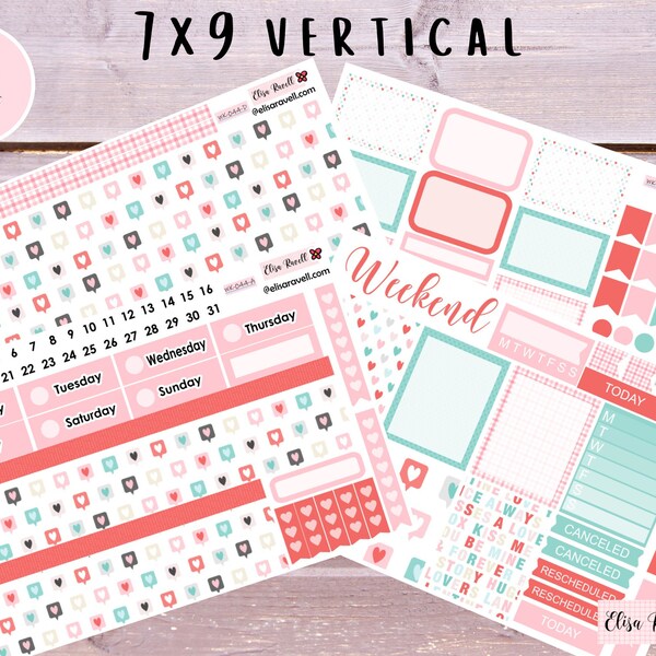 Planner Spread Stickers - Etsy