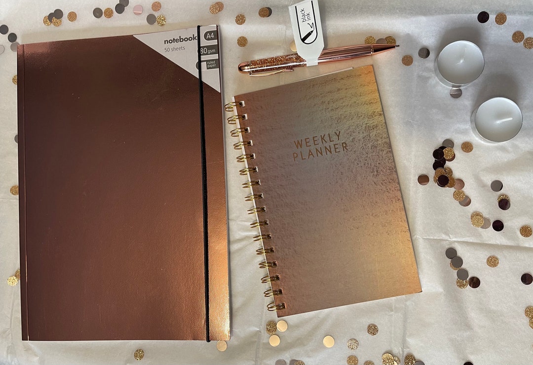 Notebook Notebook Set Stationary Set Weekly Planner Stationary Gift Set ...