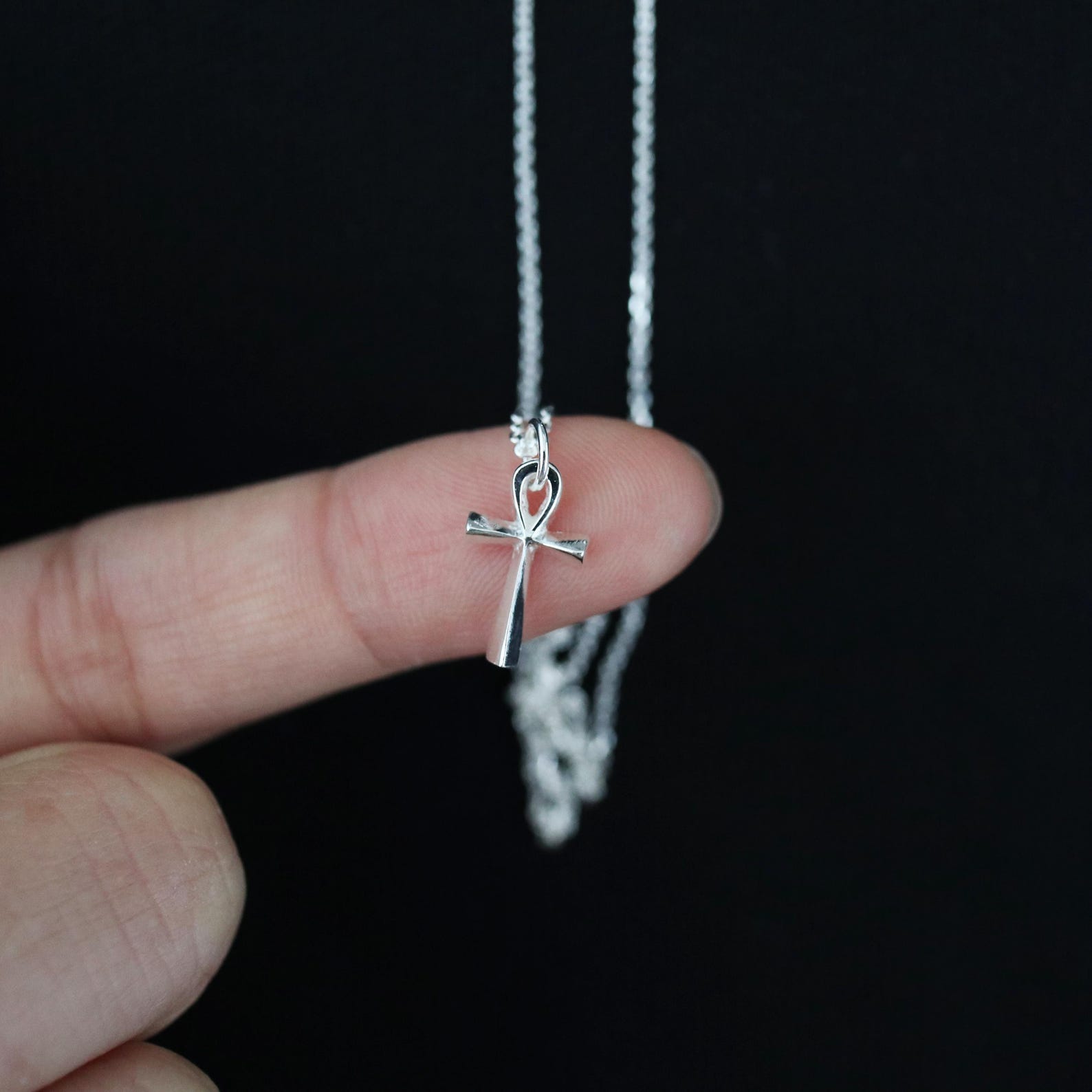 Sterling Silver Cross Pendant, Small Cross Pendant, Cross Jewelry ...