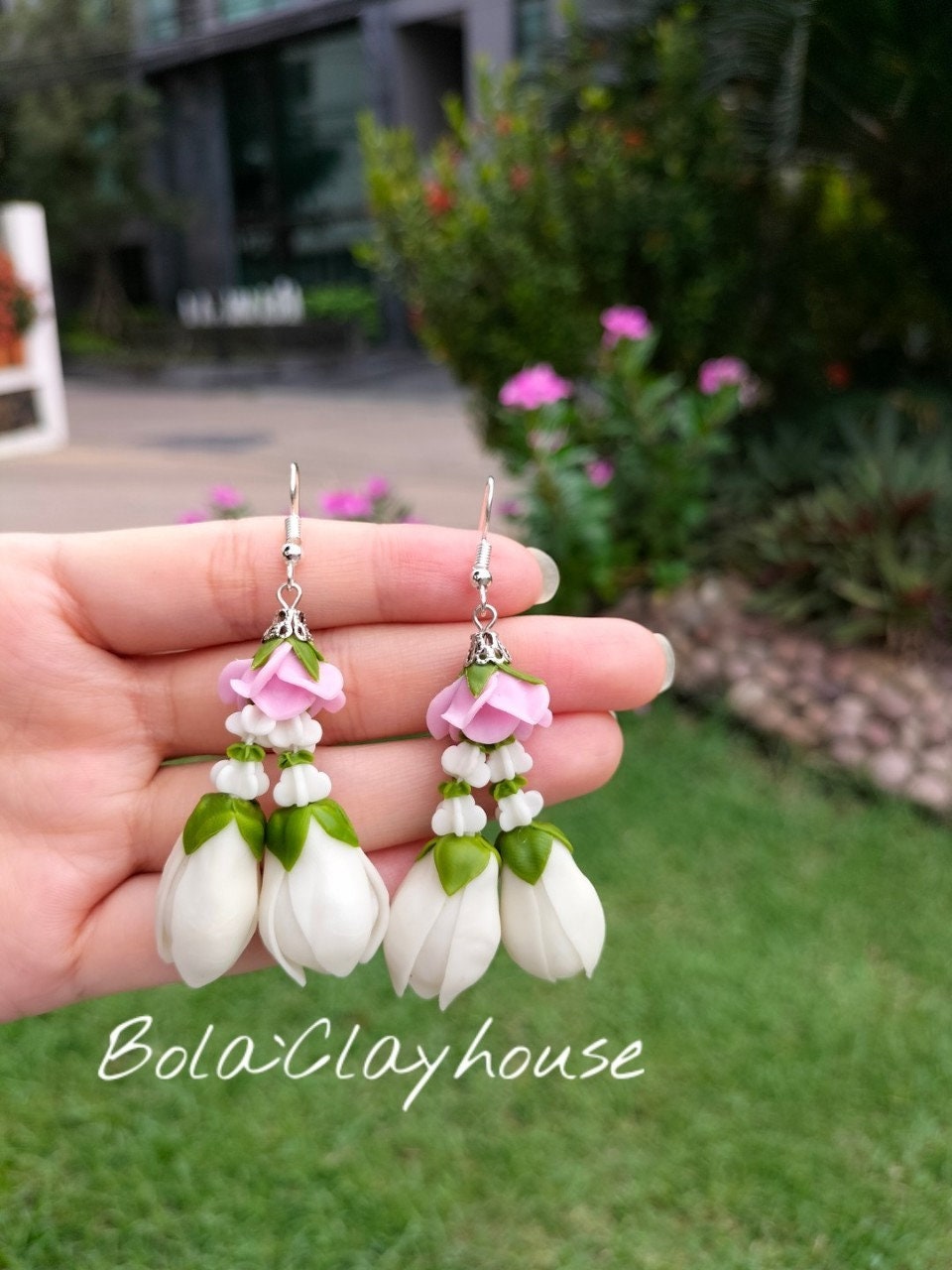 Thai Clay Flower Making