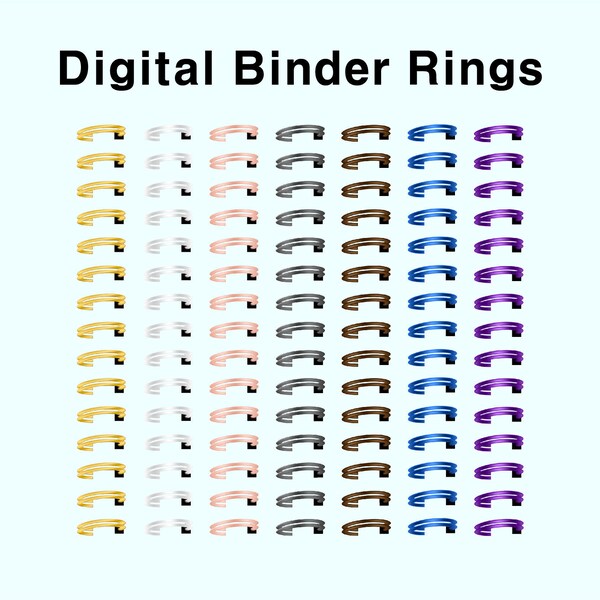 Binder Rings - Etsy
