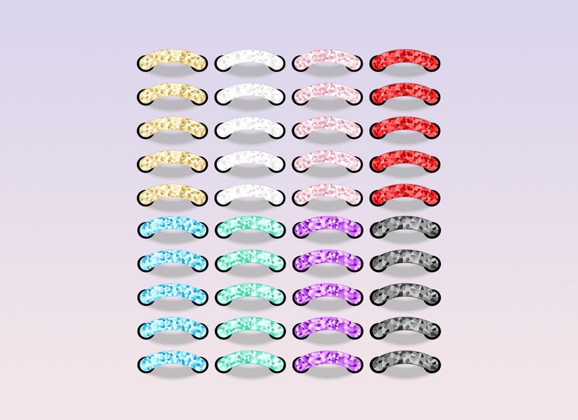 Digital Jewel Ring, Planner Binder Rings, Goodnote Stickers, Pre ...