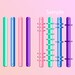 Digital Planner Binder Rings, iPad Planner Ring Stickers, Pre-cropped ...