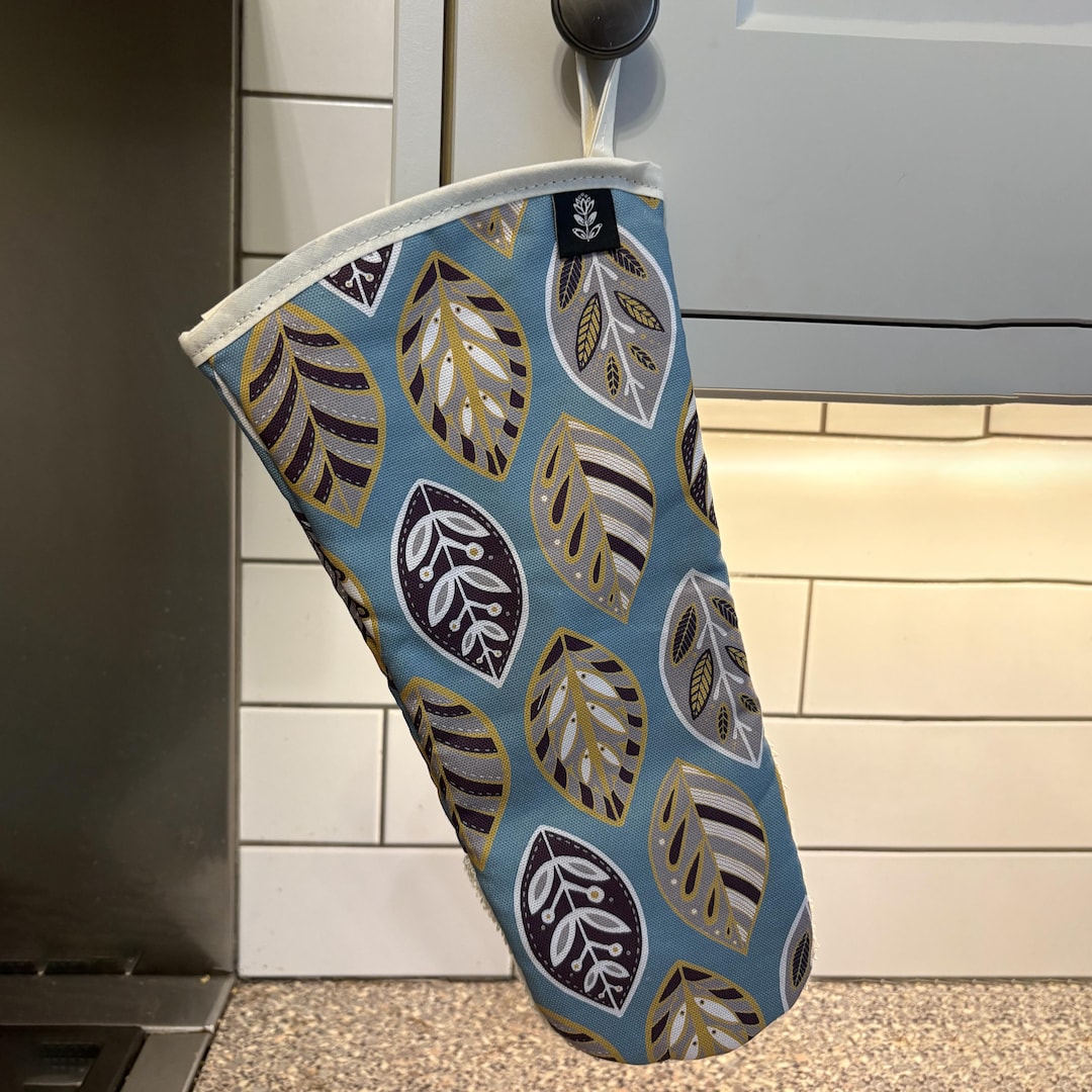 Long Oven Glove, Single Gauntlet Oven Mitt to Protect Your Hands and ...