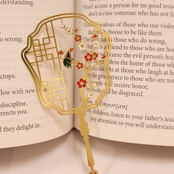 Chinese Style Bookmark - Etsy