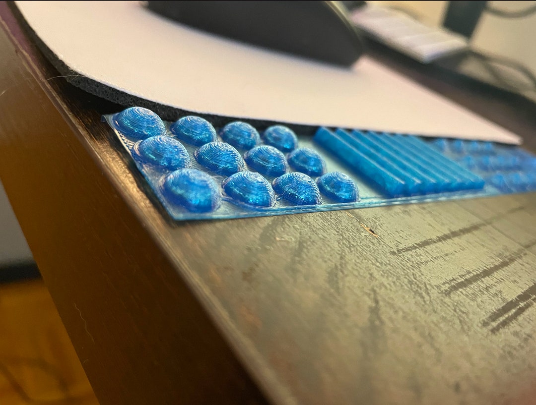 Fidget Sensory Mousepad - Blue & White - Etsy