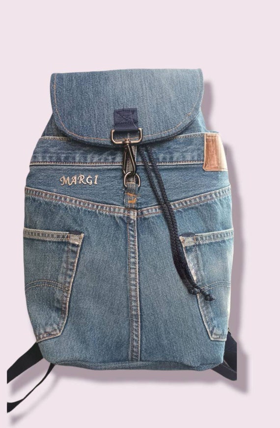 Diy Jeans Backpack