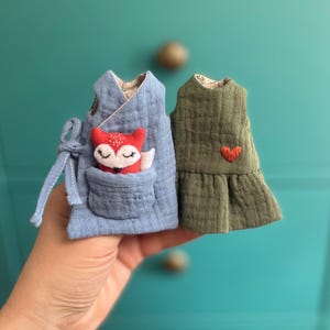 Outfit for Tiny Doll Pdf Pattern - Etsy