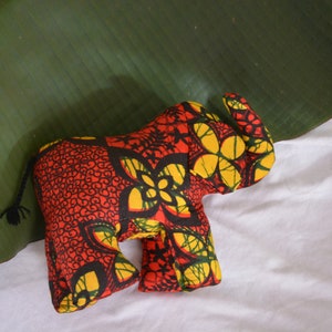 African Elephant Plushie - Etsy