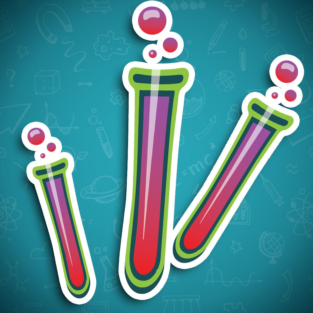 Test Tube Sticker - Etsy