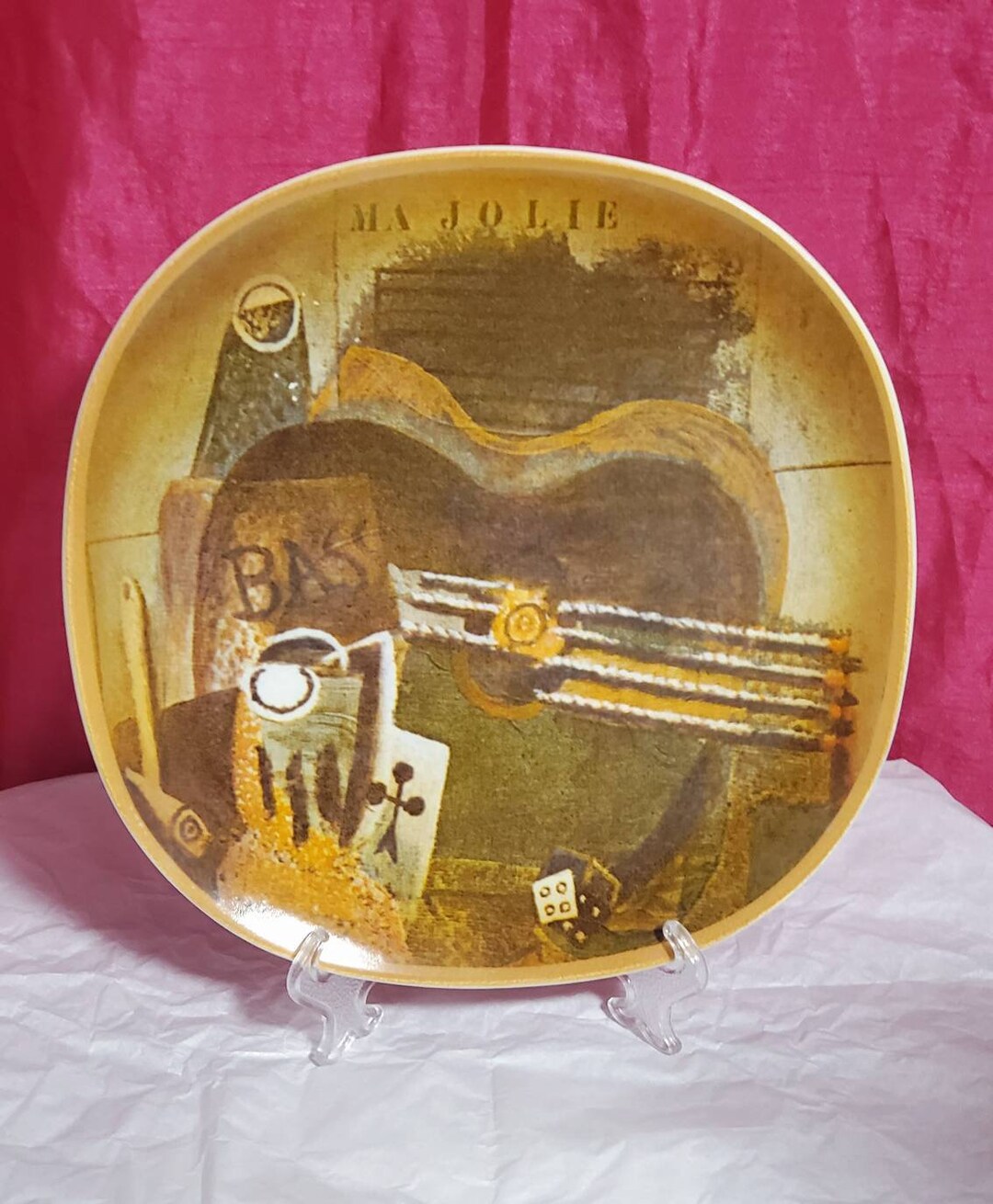 Vintage 1973 Pablo Picasso Collector Plate Ma Jolie - Etsy