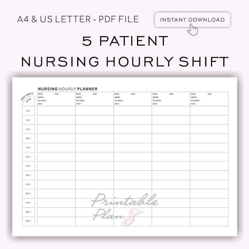 Night Shift Planner - Etsy