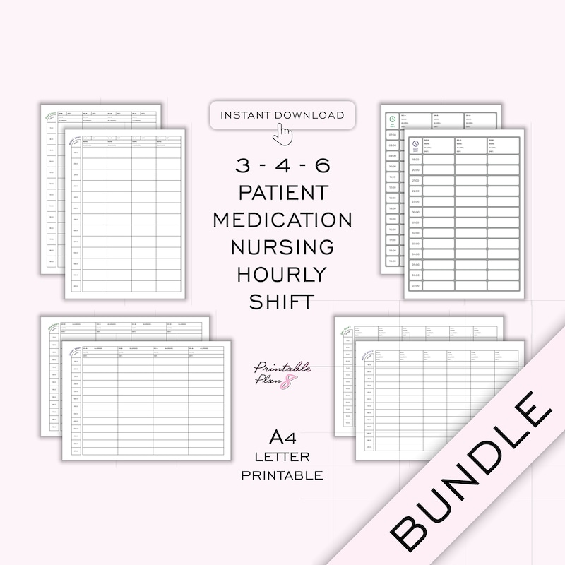 Nursing Shift Planner - Etsy