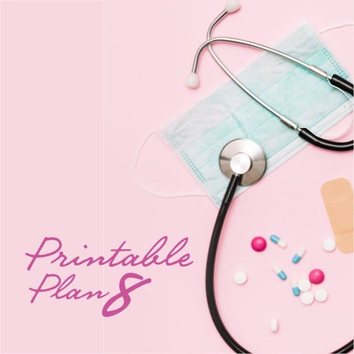 PrintablePlan8 - Etsy