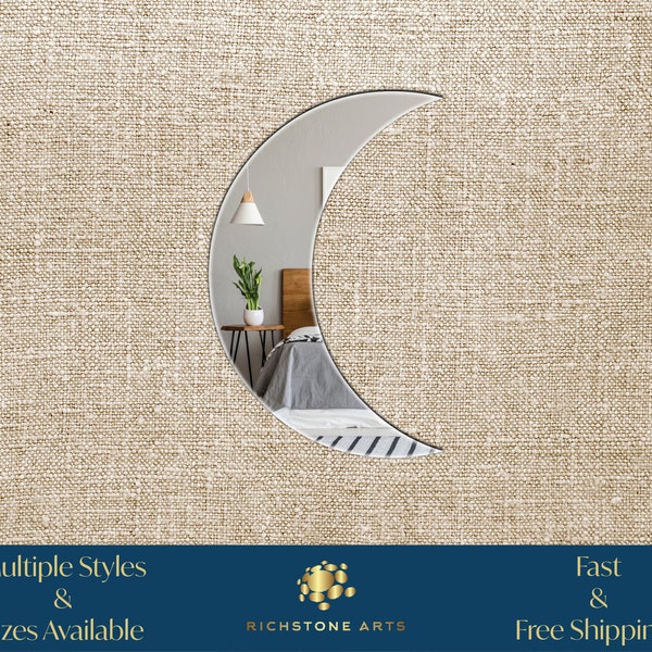 Half Moon Mirror - Etsy