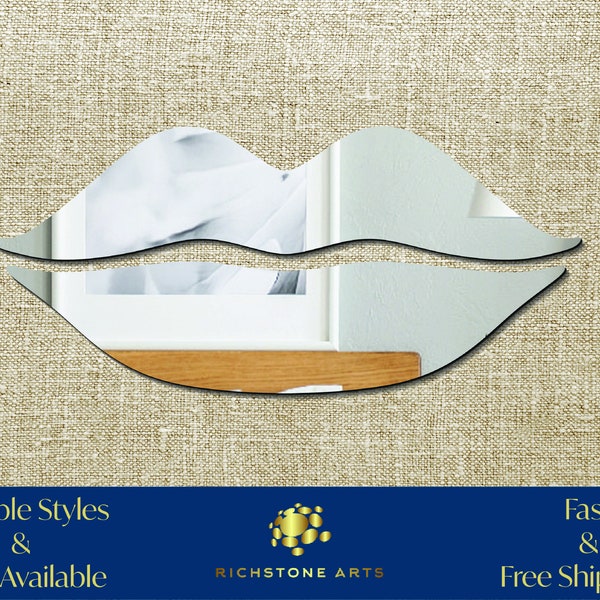 Acrylic Lips Mirror - Etsy