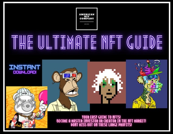 The Ultimate NFT Guide Kit Become a NFT and Cryptocurrency | Etsy