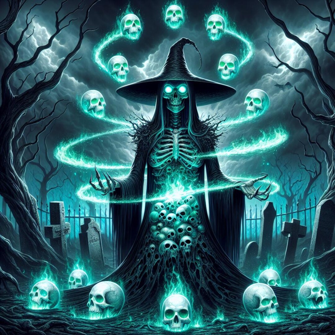 Glow in the Dark Halloween Bones Prints | 5 Sizes | Wall Decor - Etsy