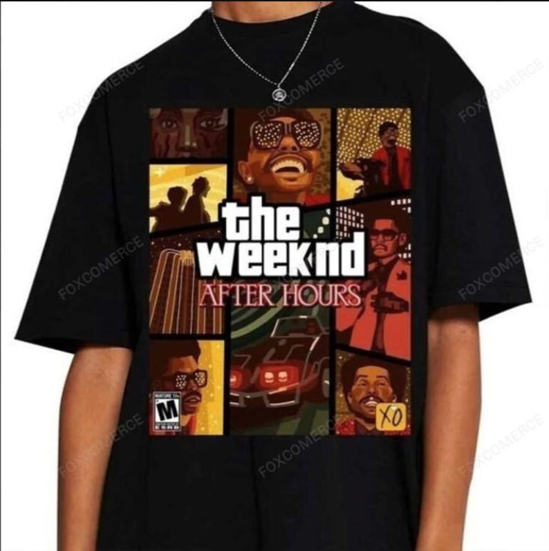 The Weeknd Tour After Hours Tshirt - Etsy