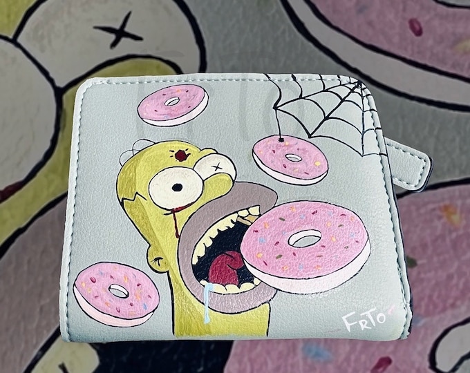 Zombie Homer Mini Wallet - Etsy