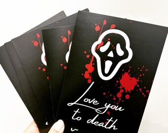 Ghostface Valentine | Etsy